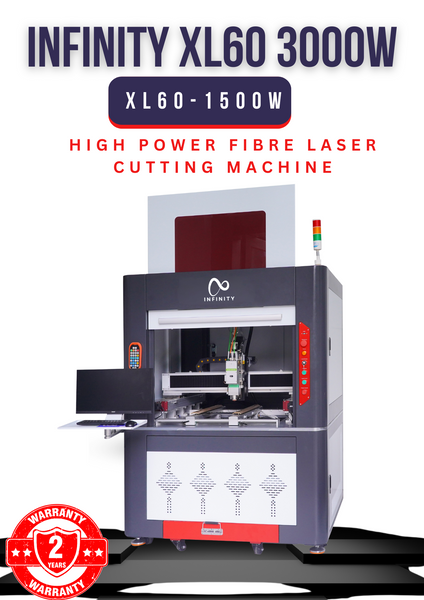 Infinity Laser XL60-3000W Fibre Laser Cutting Machine 3000W, 600x600mm ...
